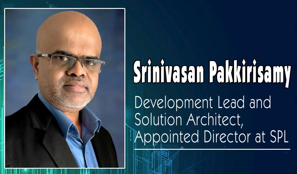 Srinivasan Pakkirisamy, Development Lead and Solution Architect ...